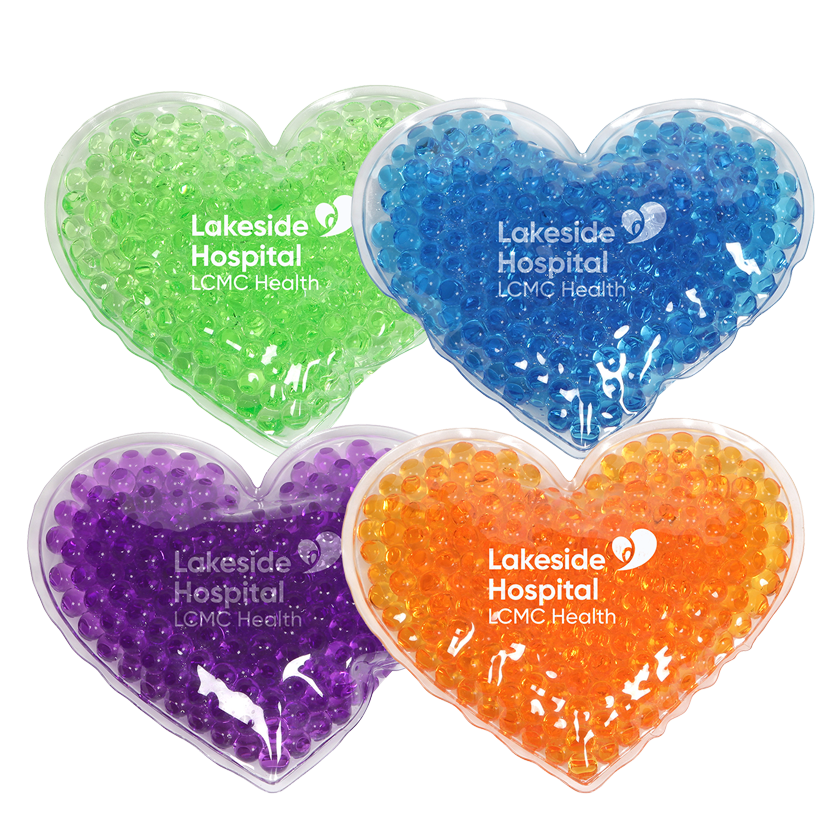 Lakeside Hospital Heart Gel Hot Cold Pack – LCMC Health Store